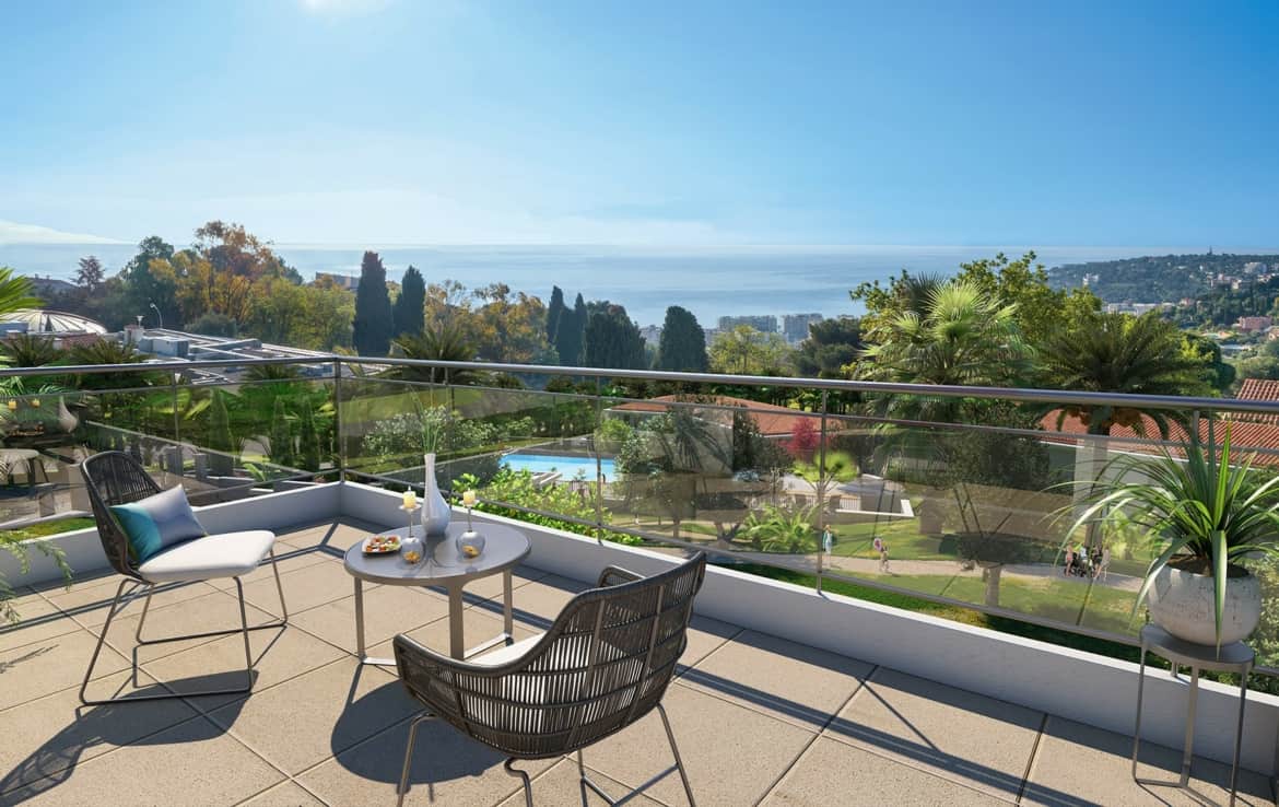 Roquebrune-Cap-Martin : Eksklusiv nyopført lejlighed tæt på Monaco